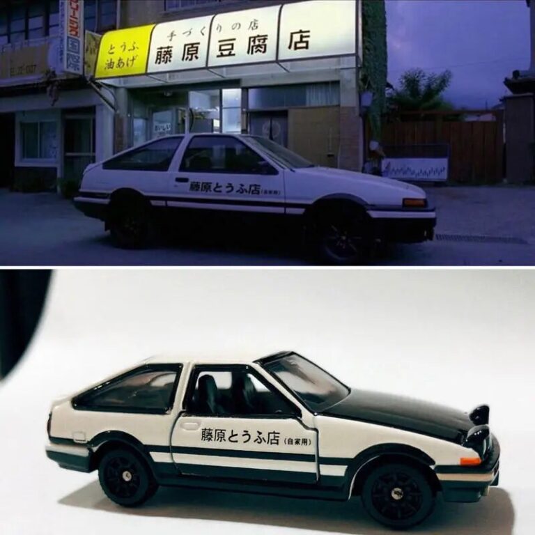 Initial D & MF Ghost 1/64 Diecast Scale Models - D’s Garage